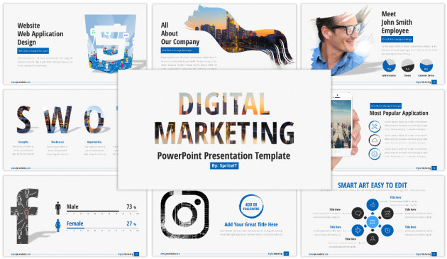 7+ Best Marketing PowerPoint Templates 2020 - SpriteIT